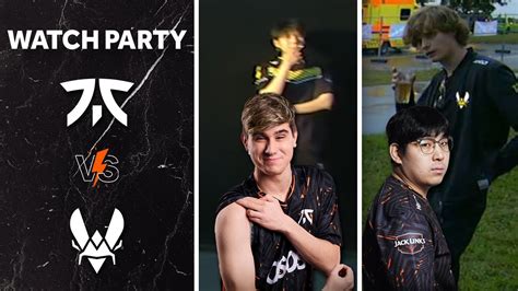 FNC Vs VIT Highlights LEC Watch Party 2023 Summer YouTube