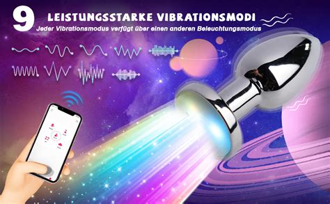 Chiclsq Metall Analvibratoren Buttplug Mit App Fernbedienung 10
