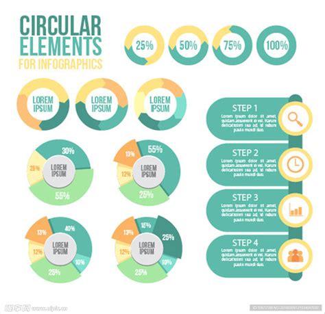 数据图表设计图 其他 广告设计 设计图库 昵图网