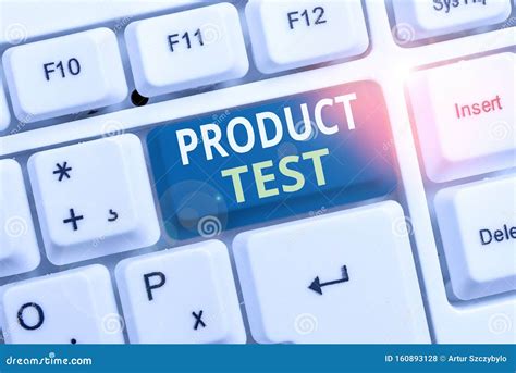Conceptual Hand Writing Showing Product Test Business Photo Text Process Of Measuring The