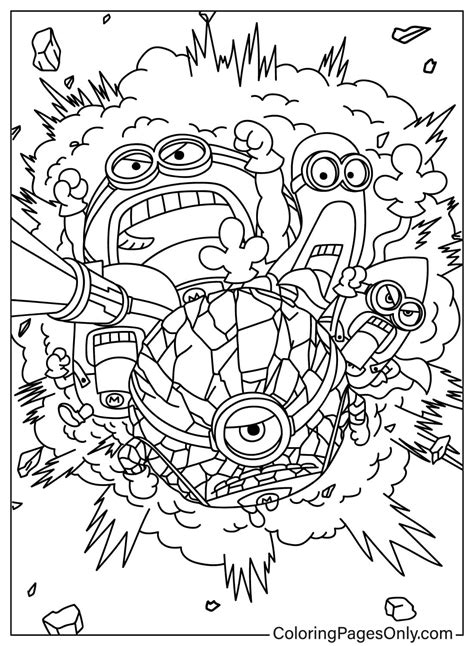 17 раскрасок Mega Minions ColoringPagesOnly