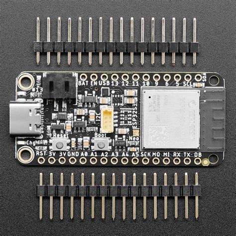 adafruit esp32 s3 feather with stemma qt qwiic 8mb flash no psram the pi hut