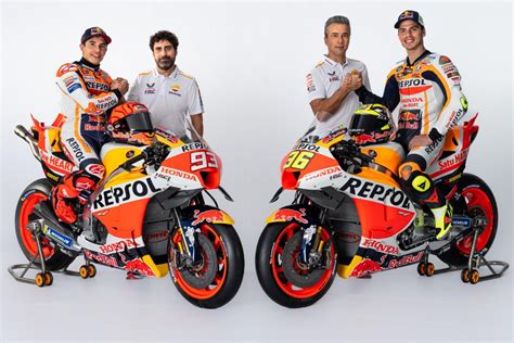 Mir y Marc Márquez presentan la Honda