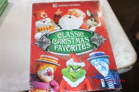 Classic Christmas Favorites Dvd 4 Disc Set 10 Holiday Favorites New