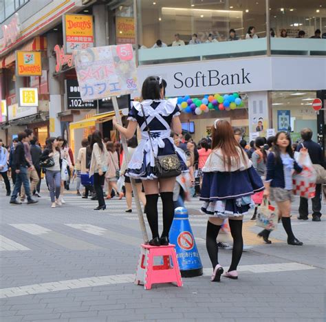 Maid Cafe Tokyo Japan Editorial Photo Image Of Girl 56337756