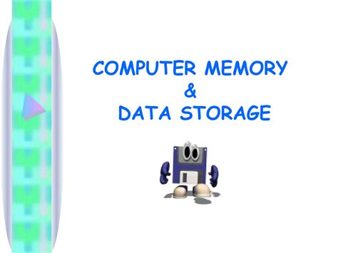 computer memory storage and their types ppt