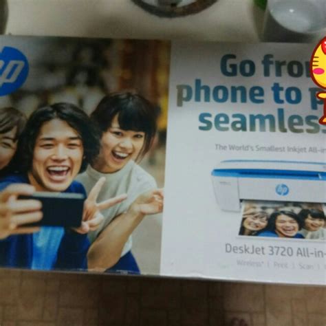 Hp Deskjet All In One Printer Computers Tech Printers Scanners Copiers On Carousell