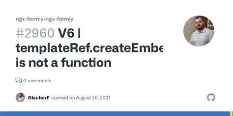 V6 Templaterefcreateembeddedview Is Not A Function · Issue 2960
