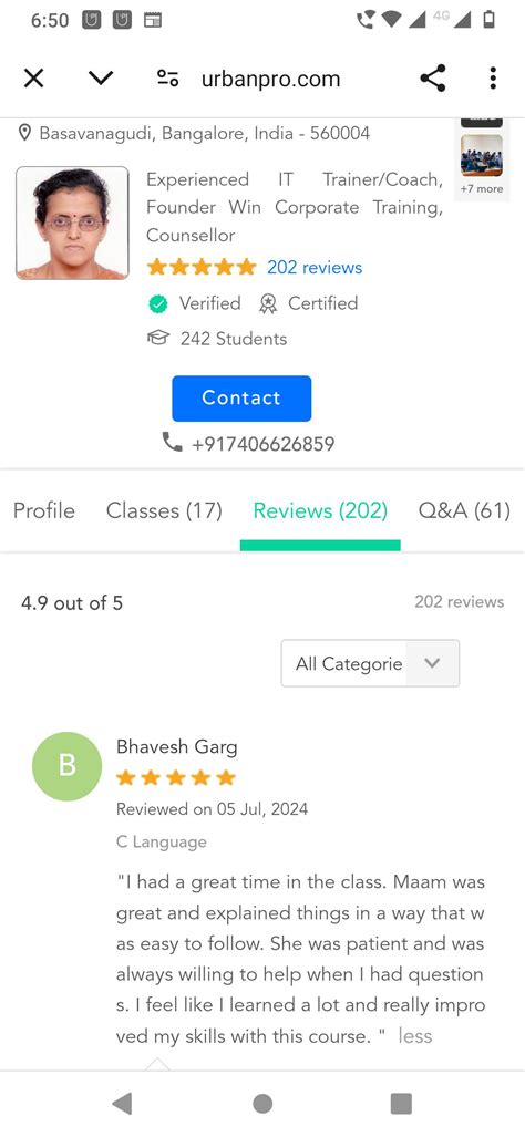 Vijayalakshmi G M On Linkedin Feedback Upskilling Training