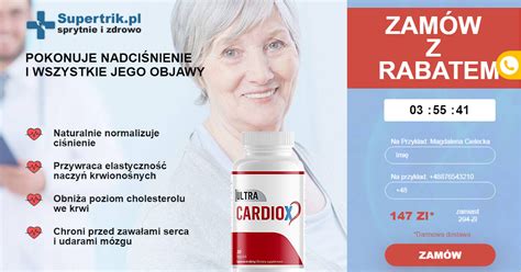 Ultra CardioX Ultra Cardio X Tabletki Opinie Cena Kapsułki Skarga