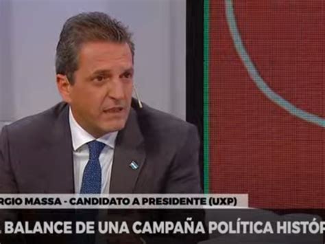 Sergio Massa Grabó Una Entrevista Con La Tv Pública Para Que Se