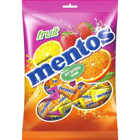 Mentos Плодови индивидуално опаковани около 175 бр 500 гр Продуктови Категории Шоколади