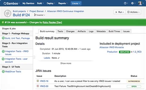 Bamboo 持续集成和部署 上海方外网络 Atlassian软件授权产品专家