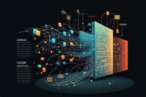 Premium Photo Big Data Information Flow Image Material Ai Generated