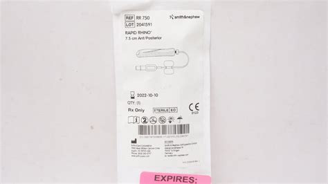 Arthrocare Rr750 Rapid Rhino 75cm Antposterior X Imedsales