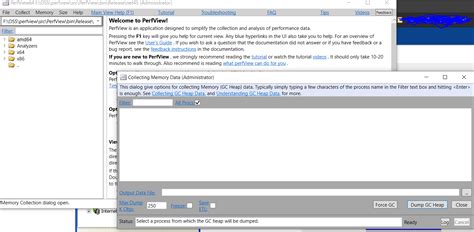 Unable To Use Heap Snapshot Window · Issue 1459 · Microsoftperfview