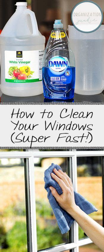 Clean Windows Fast How To Homemade Solution Step By Step Tutorial Instructions Artofit