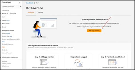 A Guide To Integrate Frontend App With Aws Real User Monitoring Rum