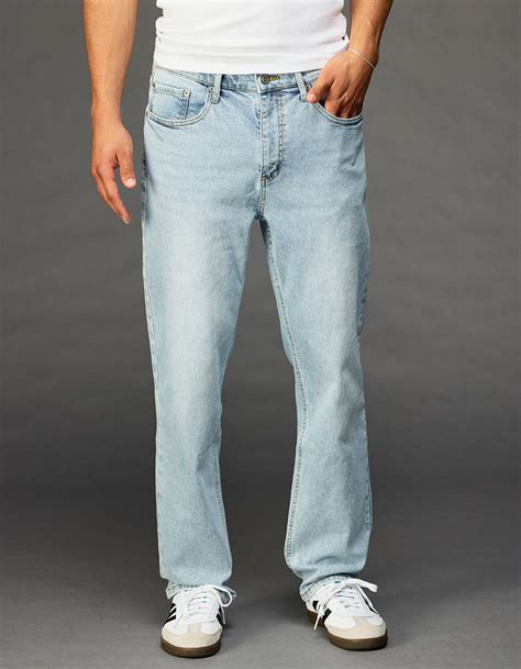 Rsq Mens Slim Straight Jeans Light Wash Tillys