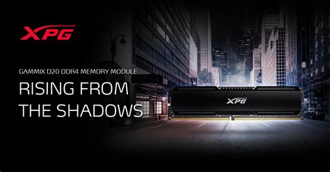 ADATA XPG Launches GAMMIX D20 DDR4 Memory Module TechPowerUp