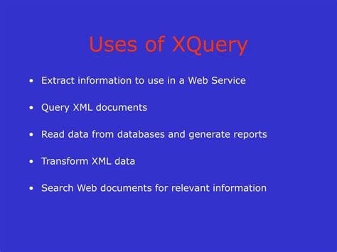 Ppt Xquery Powerpoint Presentation Free Download Id5337299