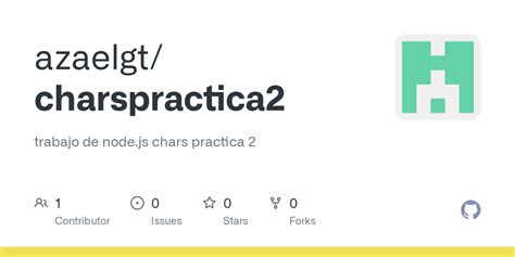 GitHub Azaelgt Charspractica2 Trabajo De Node Js Chars Practica 2