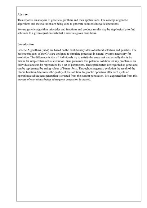 Solving Non Linear Programming Minimization Problem Using Genetic
