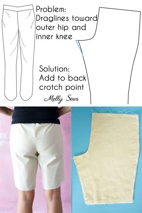 How To Fit Pants When Sewing Pants Fitting Issues Melly Sews