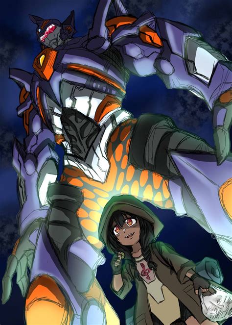Anosillus Ii Anti And Gridknight Gridman Universe And 1 More Drawn