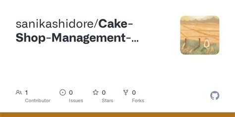 Github Sanikashidorecake Shop Management System