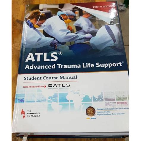 Jual 2018 ATLS Edisi 10 Advanced Trauma Life Support Buku Kedokteran