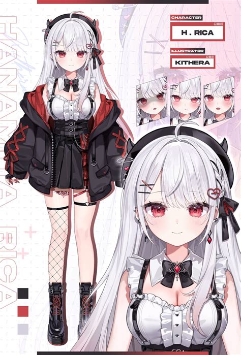 Rika Indie Virtual Youtuber Drawn By Kithera Danbooru