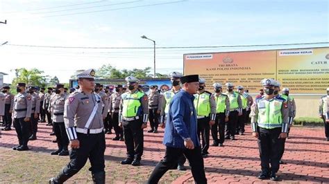 fahrur rofi pimpin apel operasi lilin kapuas pengamanan natal dan tahun