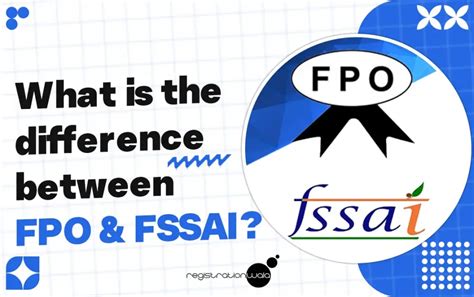 What Is The Difference Between Fpo Fssai Registrationwala