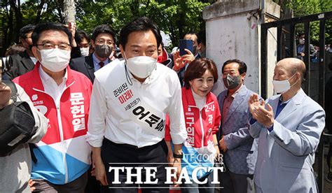 분골쇄신하겠다오세훈 서울시장 공식 출마 선언 Tf사진관 포토 기사 더팩트