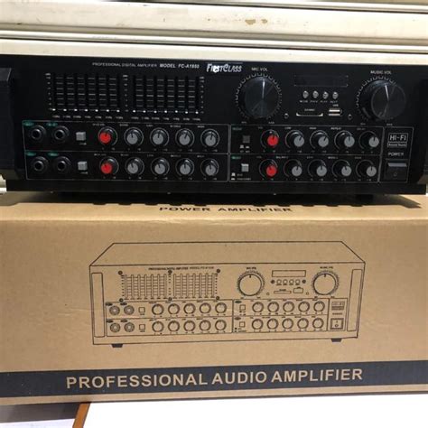 AMPLI FIRSTCLASS FC A ORIGINAL USB BLUETOOTH Lazada Indonesia
