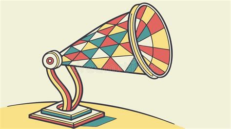 Vintage Speaker Megaphone Illustration Sound Audio Communication