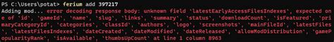 Issue Involving Mods From Curseforge · Issue 293 · Gorilla Devsferium