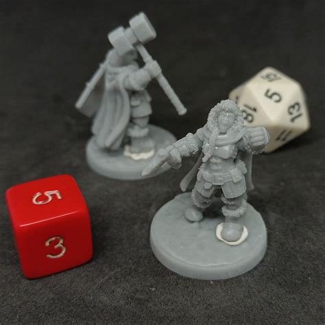3d Printable Dwarven Expedition Dwarven Explorer Female D By Imagine