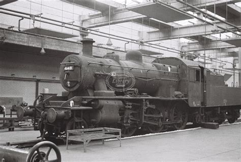 The Transport Library Br British Railways Steam Locomotive 46481 Class Ivatt Lms Class 2mt 2 6