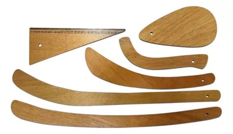 Juego Reglas Costura Madera Mercadolibre
