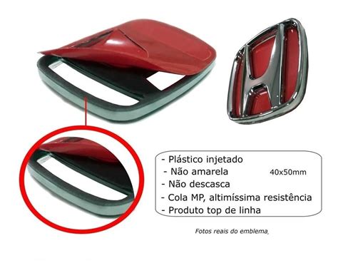 Emblema Volante Honda Fit 2007 2008 2009 2010 2011 12 À 2017