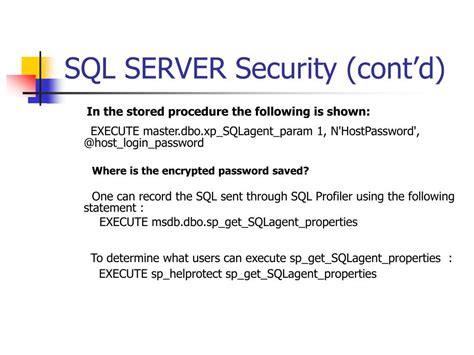 PPT Database Security PowerPoint Presentation Free Download ID
