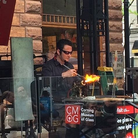 Flameworking Show At Glassfest Mostfun Corning Via Instagram By