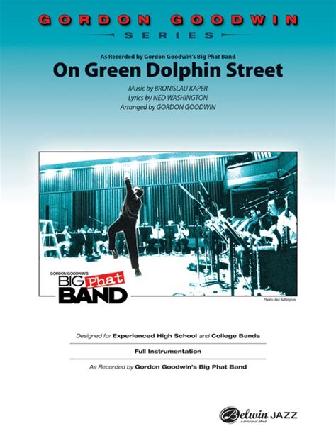 On Green Dolphin Street Jazz Ensemble Conductor Score And Parts
