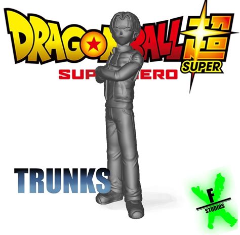 Obj File Trunks Dragonball Super Super Hero・3d Printing Design To