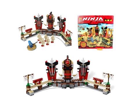 Купить конструктор Ниндзяго Арена смерти | Цена аналога Лего Ninjago