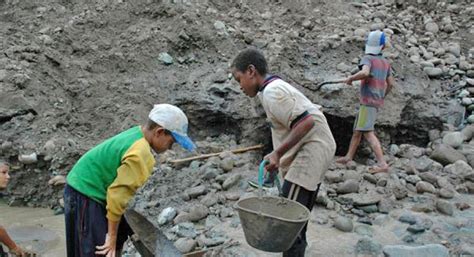 Sesenta Y Cinco Mil Niños Trabajan En Minas Artesanales En Ecuador