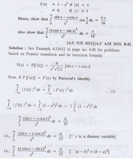 problems based on fourier transform [complex fourier transform] examples