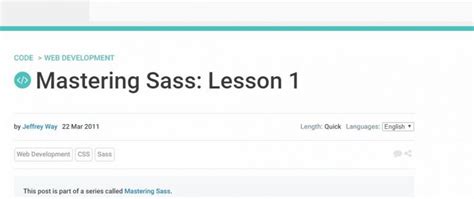 Best Free Website To Learn Sass Onaircode
